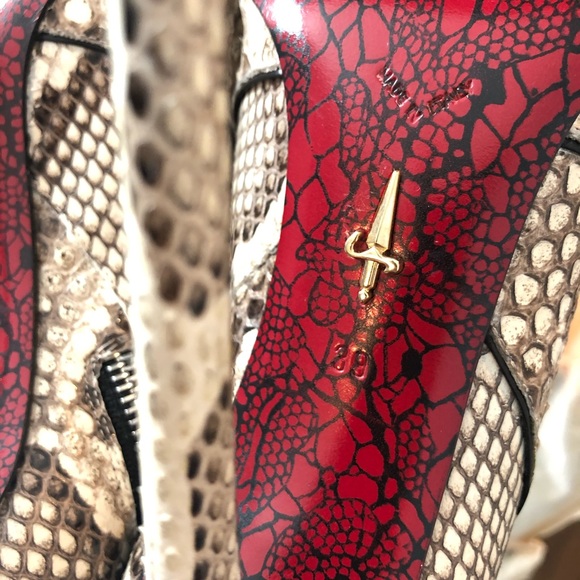 Cesare Paciotti | Shoes | Cesare Paciotti Pitone Roccia Snake Boots 39 ...